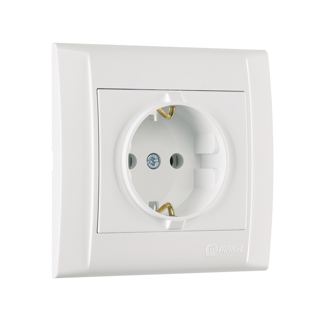 karakoyspot | Makel Defne Topraklı Priz