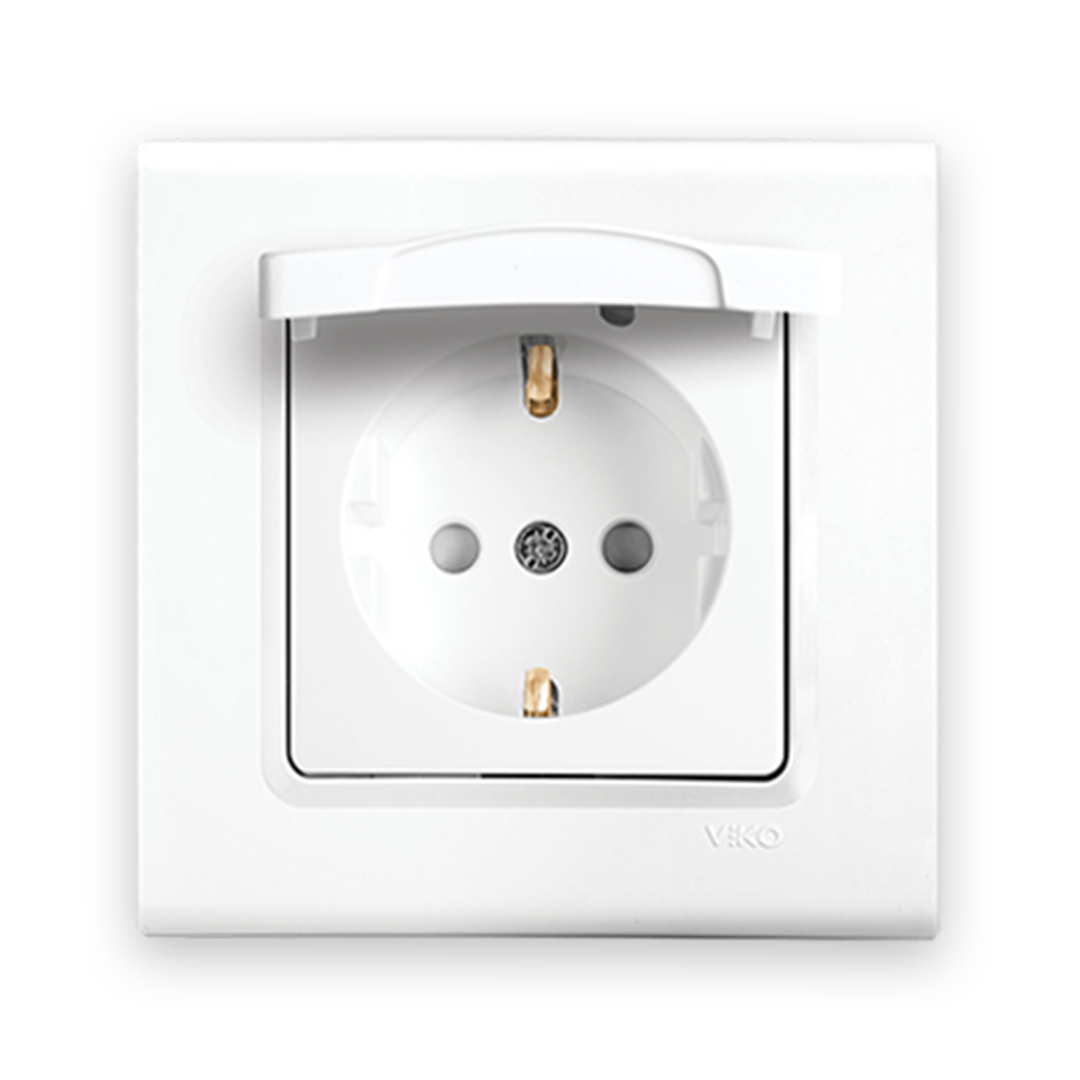 karakoyspot | Viko Linnera Kapaklı Topraklı Priz