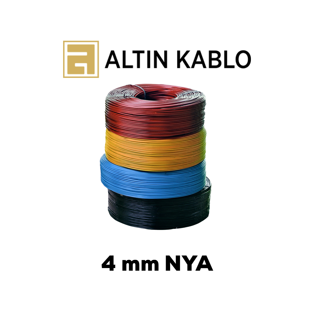 karakoyspot | Altın 4 mm NYA Kablo (Mavi)
